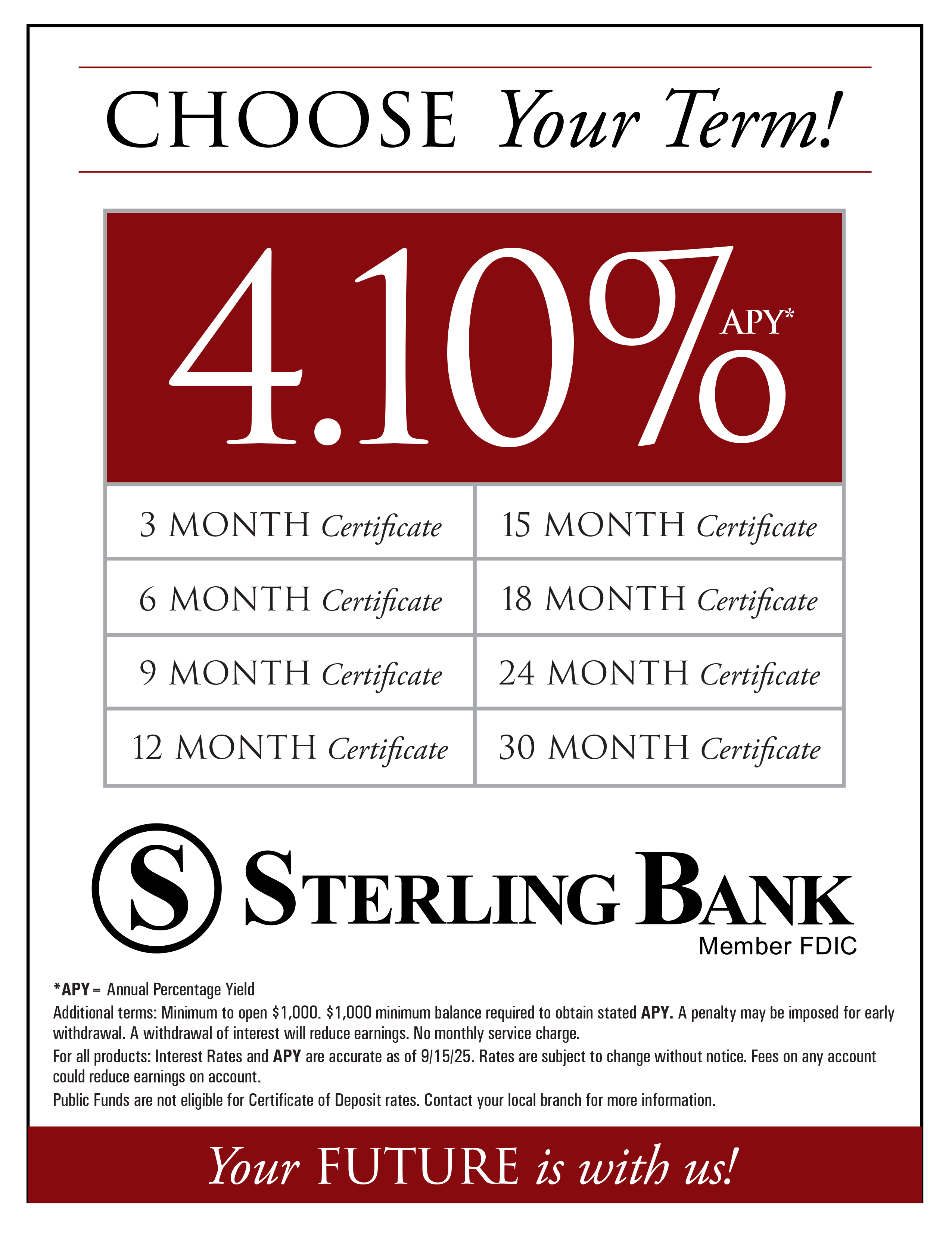 CD Specials | Sterling Bank